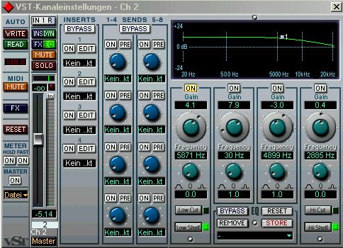 Step by Step: pocketDial (rel.) --- Cubase VST 5